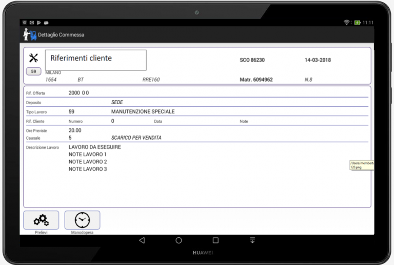COMMESSE OFFICINA – Systems Line