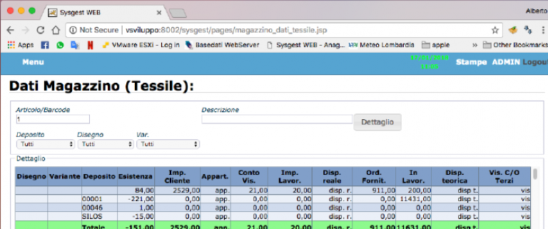 SYSGEST STANDARD – Systems Line